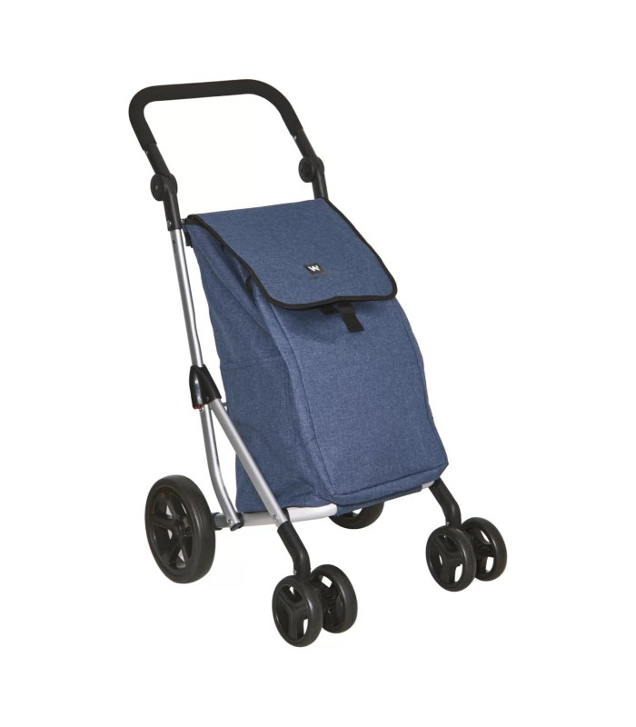 Chariot de courses 4 roues Visby Karways | Poussette de Marché